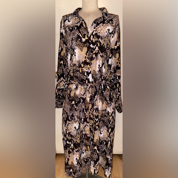 Jennifer Lopez | Dresses | Jennifer Lopez Snake Print Dress | Poshmark